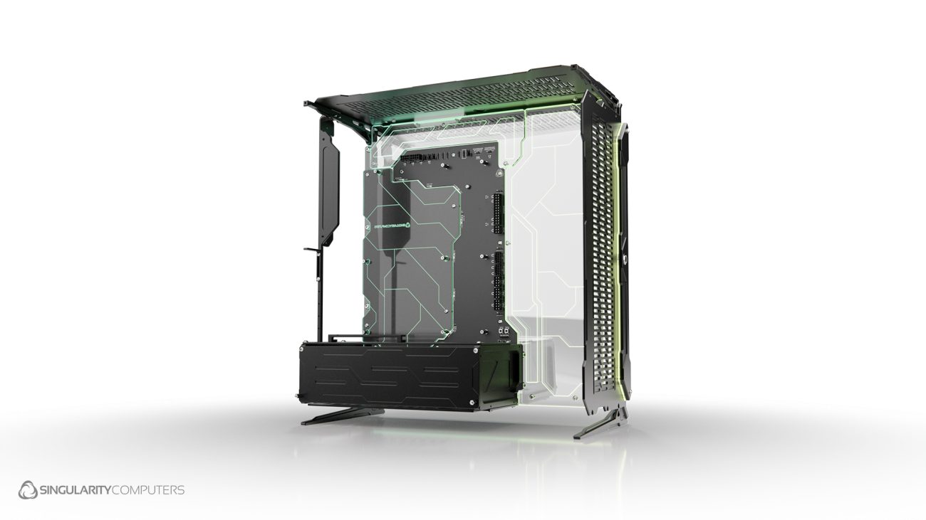 Spectre Integra-MA Black Water-cooling Case - Singularity Computers