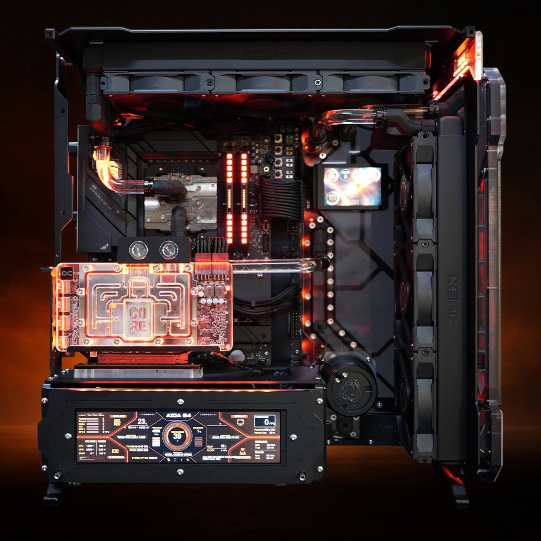 Caselabs SMA8 Distribution Plate Set Flow Diagram - Singularity Computers