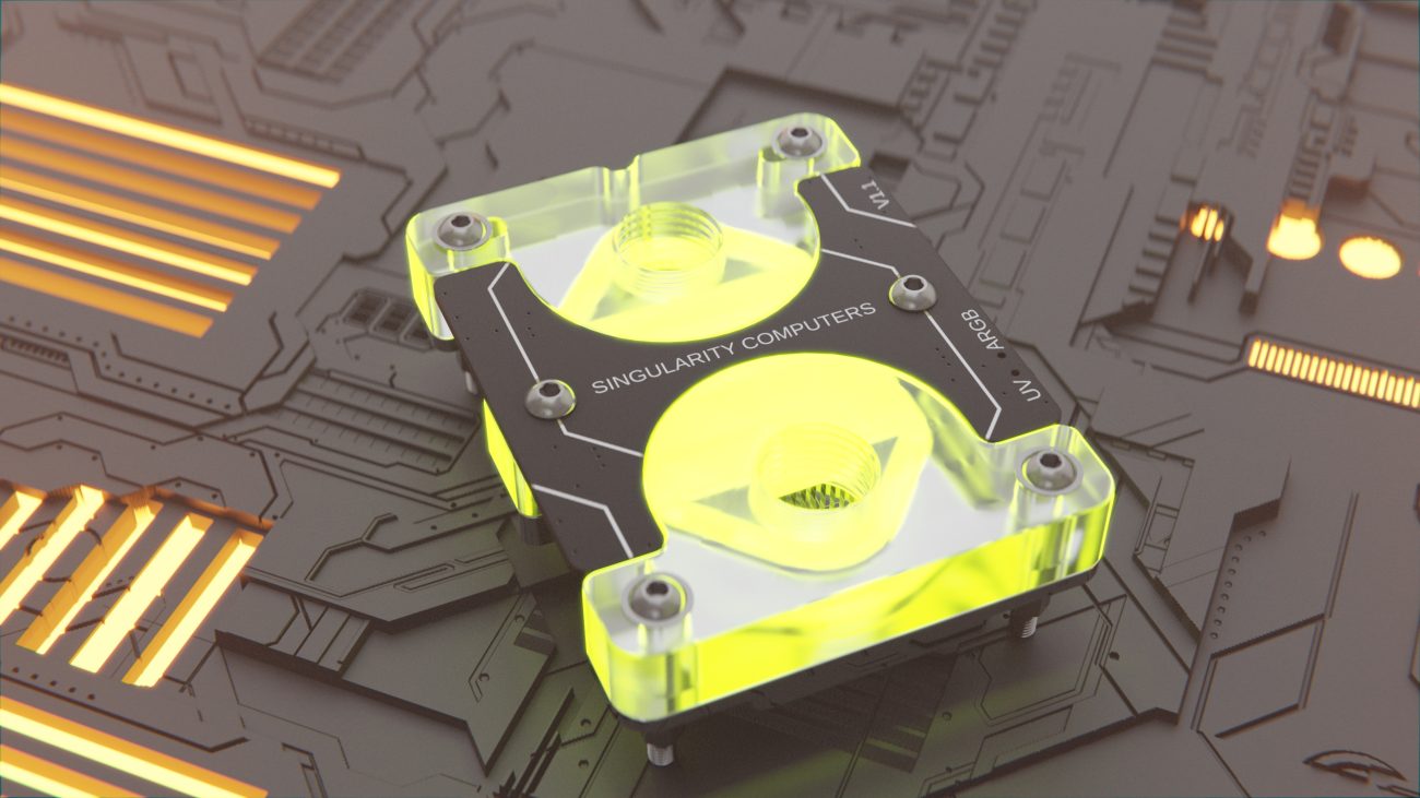 Plasma CPU Water-block Available For Pre-order - Singularity Computers