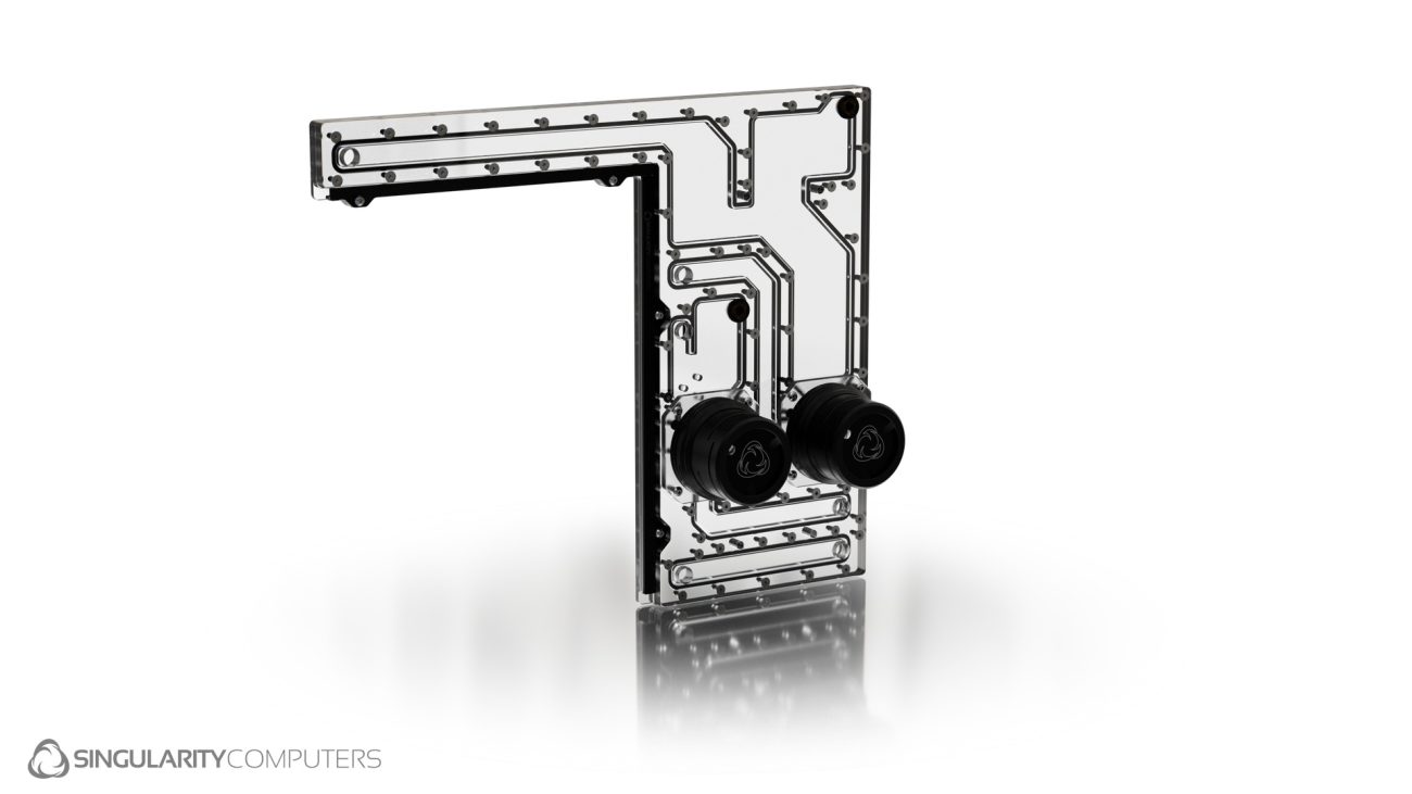 Corsair 1000D/9000D Dual Loop D5 Reservoir Distribution Plate ...