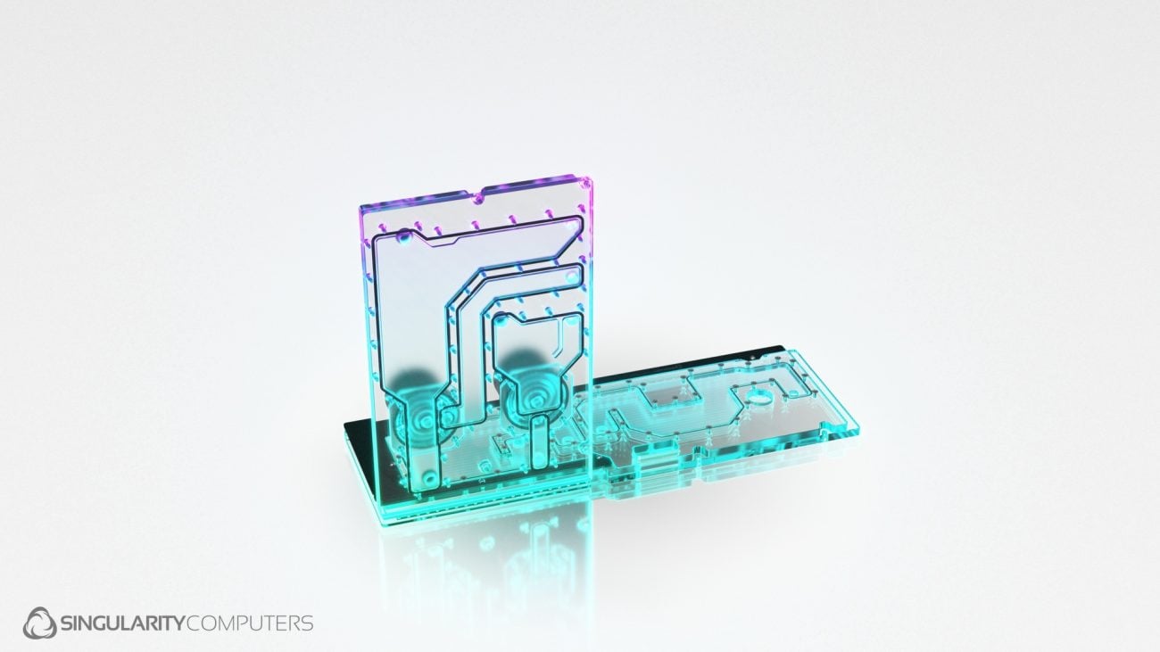 Caselabs SMA8 Dual Loop Distribution Plate Set - Singularity Computers
