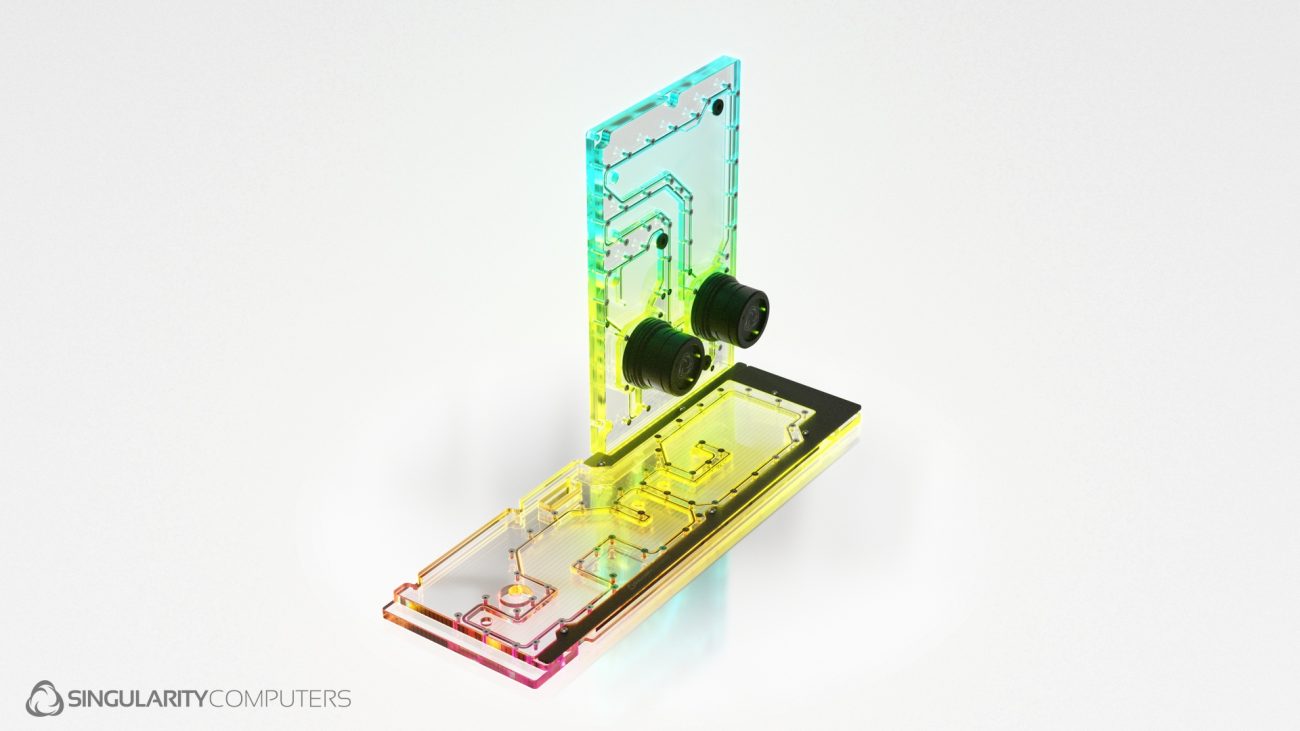 Caselabs SMA8 Dual Loop Distribution Plate Set - Singularity Computers