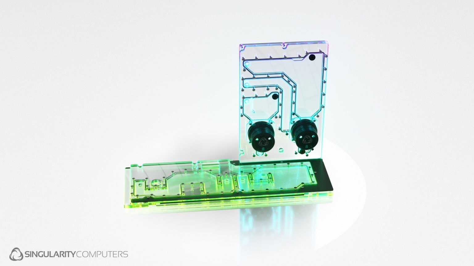 Caselabs SMA8 Dual Loop Distribution Plate Set - Singularity Computers