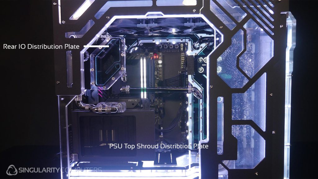 Spectre 4 Quantum Water-cooling Case - Singularity Computers