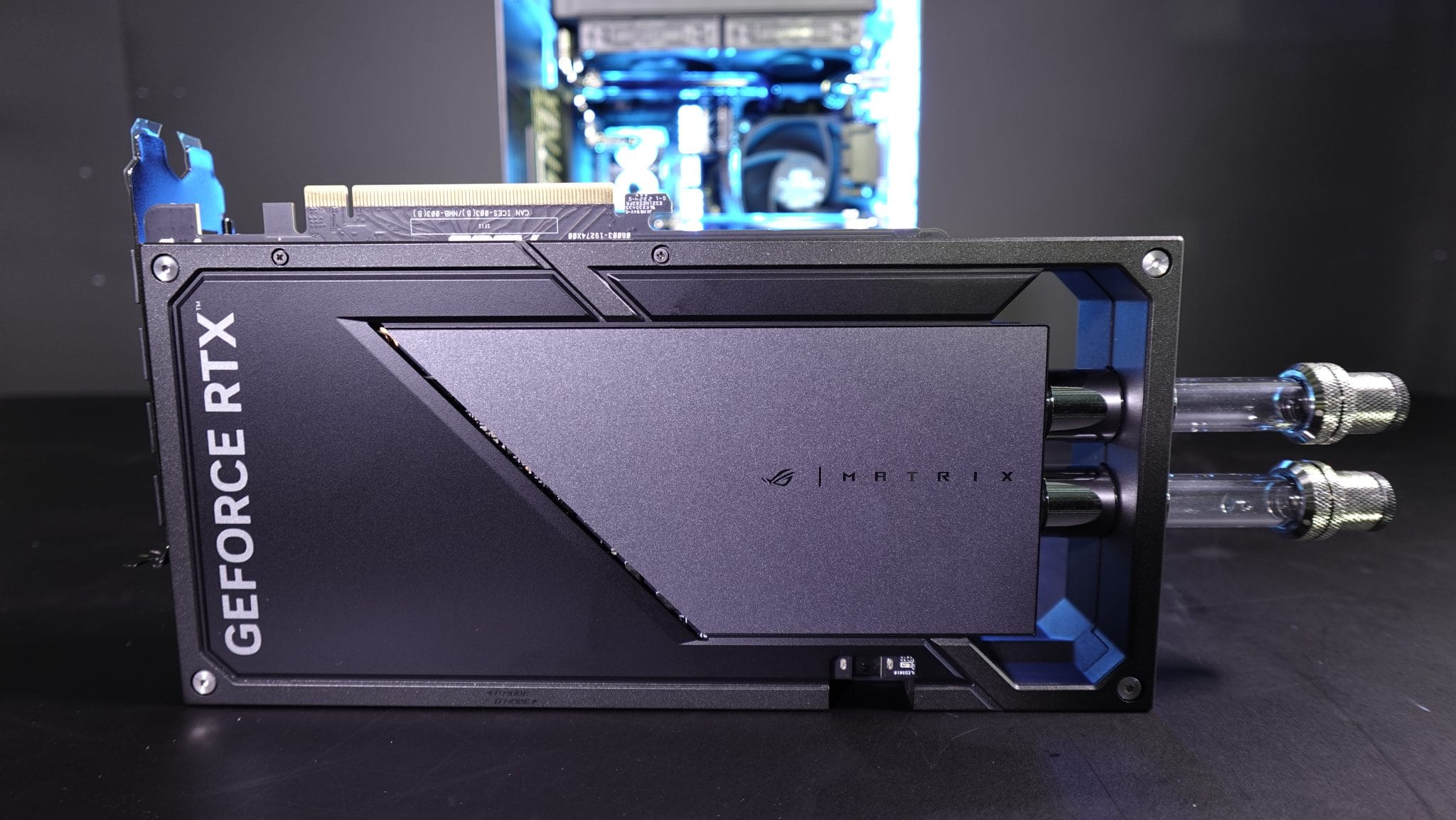 4090 Matrix Custom Water-cooling Mod - Singularity Computers