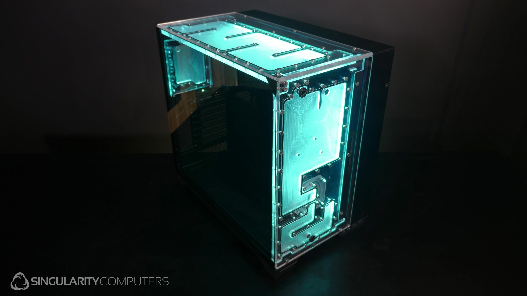 Lian Li PC-O11 Vision Distribution Plate Set Photos - Singularity Computers