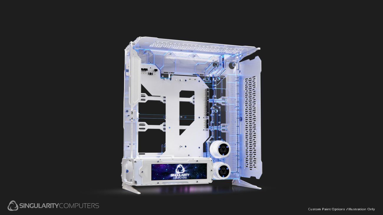 Introducing Spectre Enterprise White Edition - Singularity Computers
