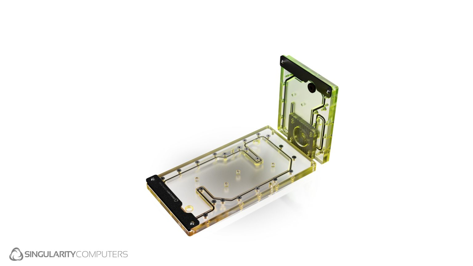 Fractal North Distribution Plate Set - Singularity Computers