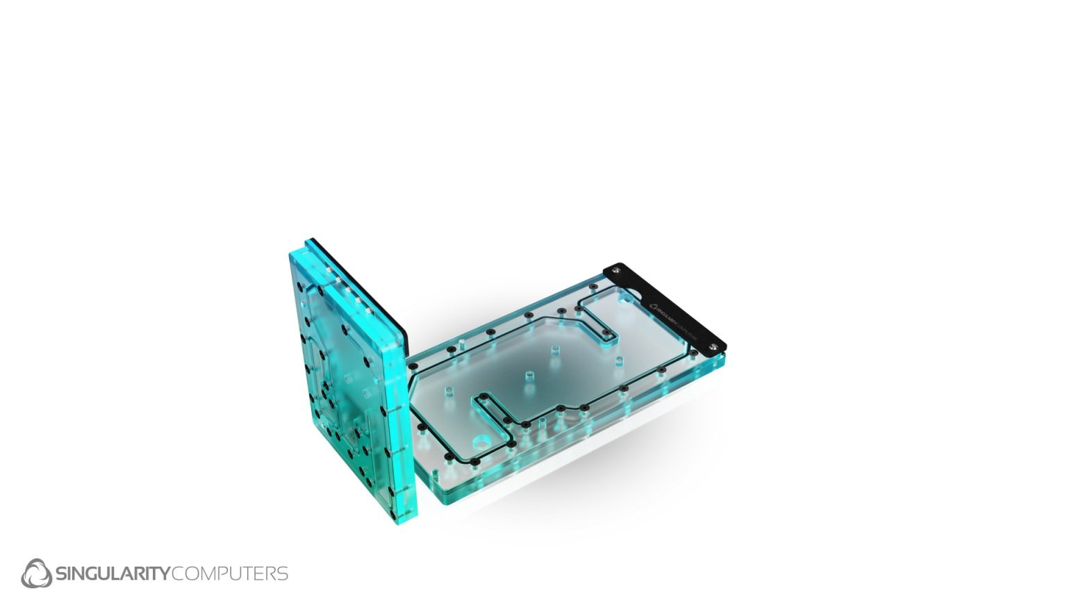 Fractal North Distribution Plate Set - Singularity Computers