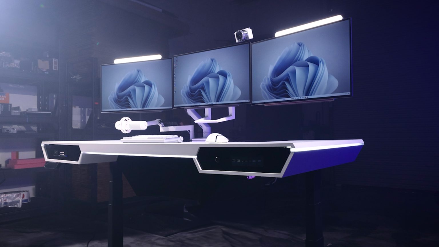 Announcing Overkill Battlestation Desk - Singularity Computers