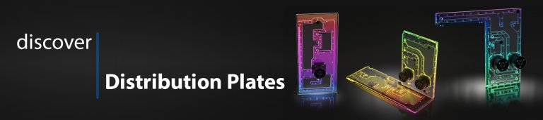 Lian Li V3000+ Single Loop Distribution Plate Set - Singularity Computers