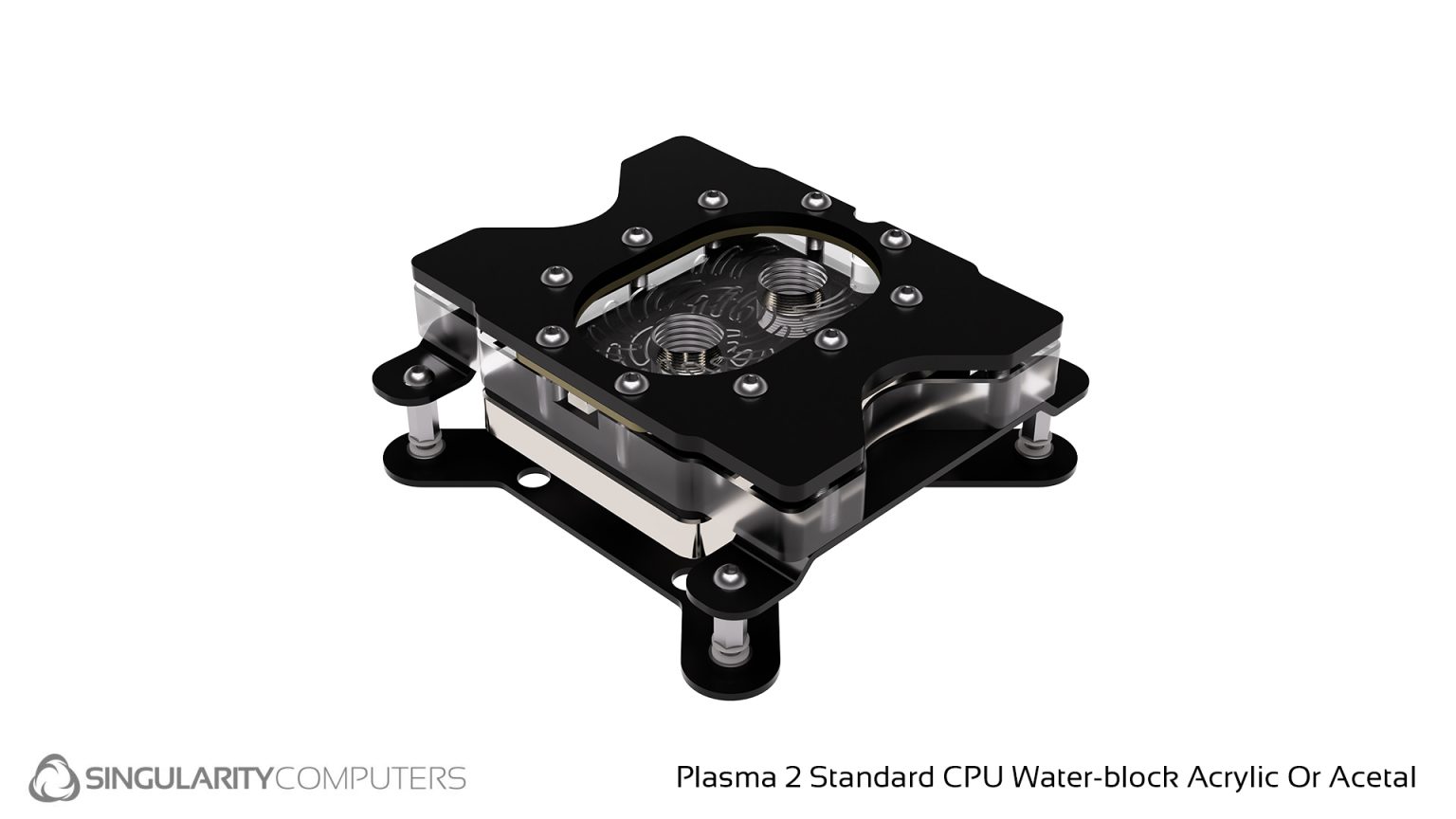 Plasma 2 CPU Water-block - Singularity Computers
