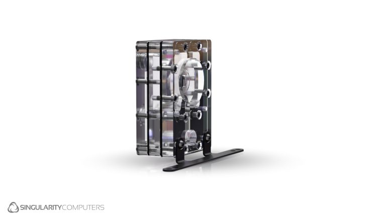 420mm D5 Reservoir Combo Distribution Plate - Singularity Computers