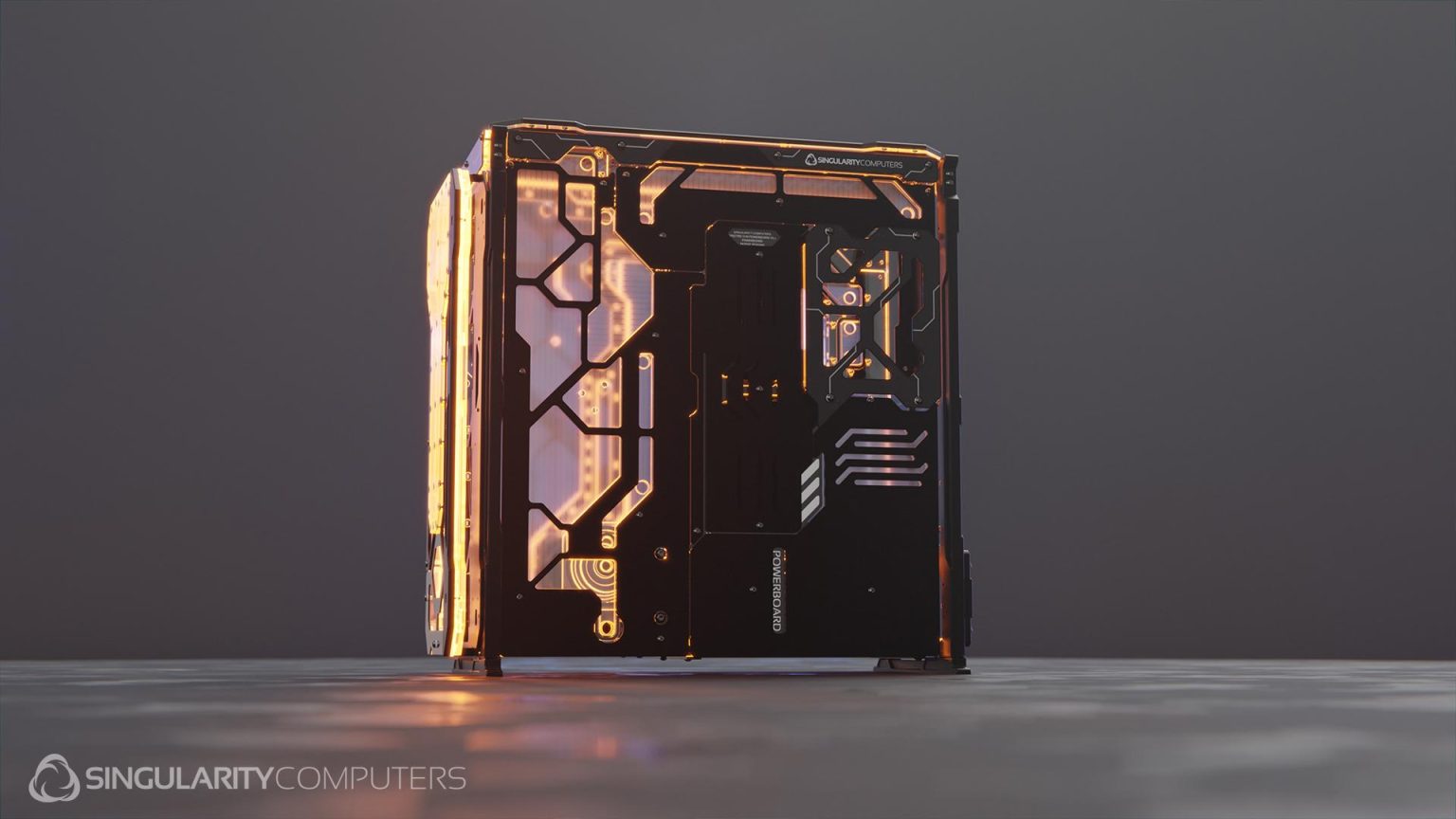 Spectre 4-M Dark Water-cooling Case - Singularity Computers