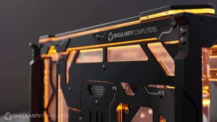 Spectre 4-M Dark Water-cooling Case - Singularity Computers