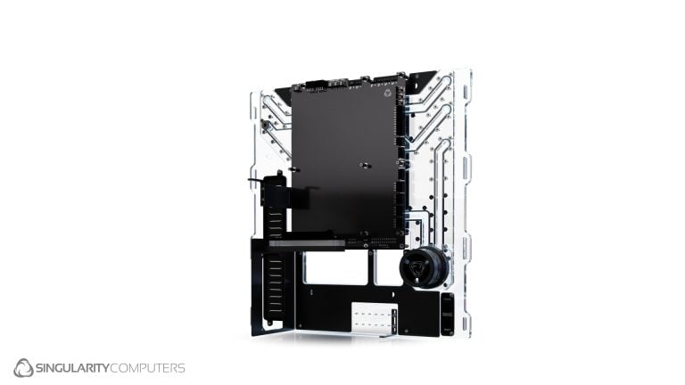 Portal Wall Mount Water-cooling Case Advanced - Singularity Computers