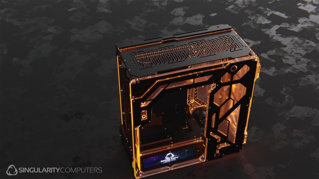 Spectre 4-M Dark Dual Loop Side Panel - Singularity Computers