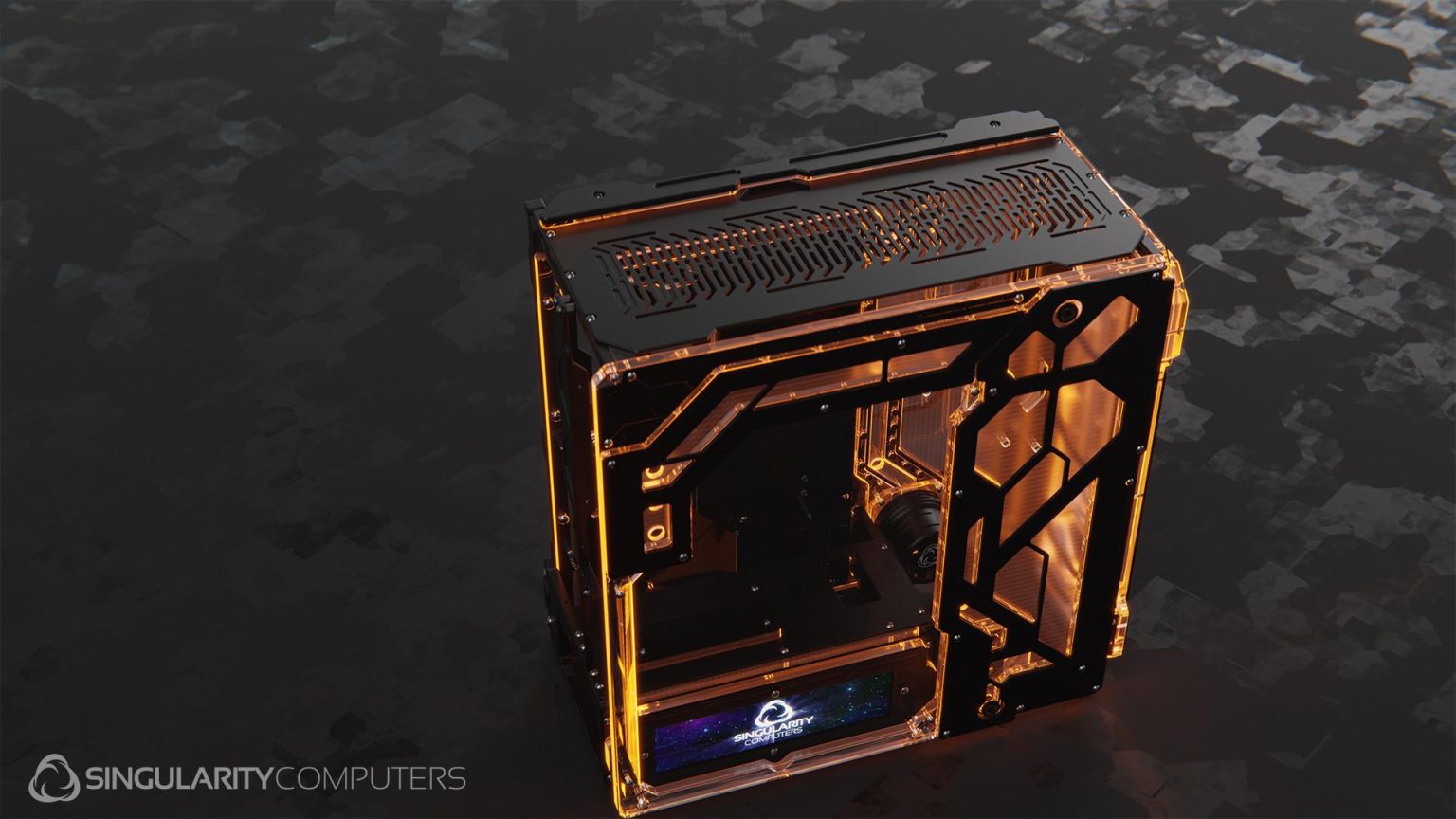 Spectre 4-M Dark Dual Loop Side Panel - Singularity Computers