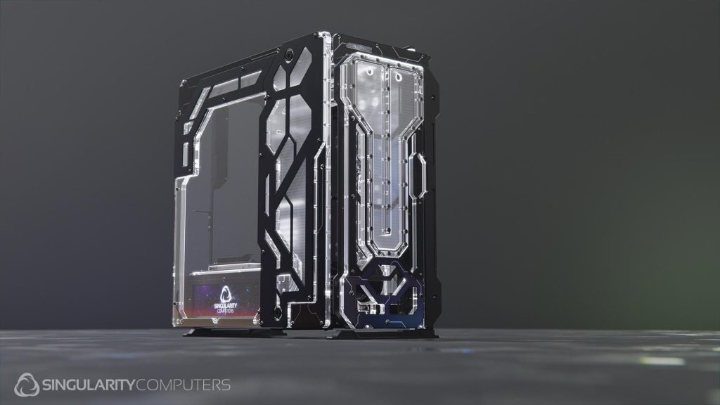 Spectre 4-M Dark Dual Loop Side Panel - Singularity Computers