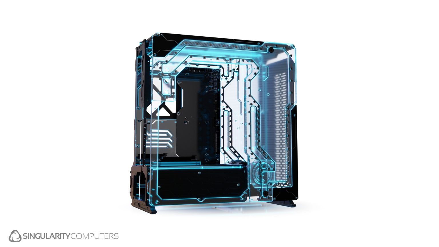 Spectre 4-M Dual Loop Side Panel - Singularity Computers