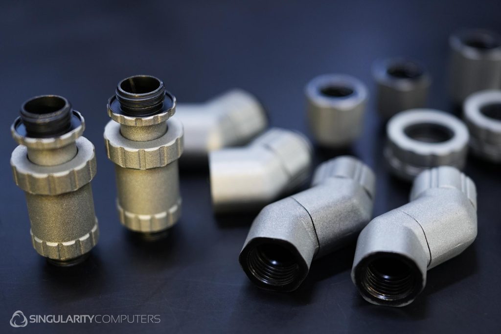 SC Fittings Cerakote Shimmer Aluminium - Singularity Computers