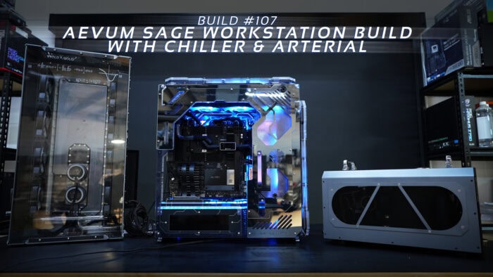 Build #107 Aevum Sage Workstation Build with Chiller & Arterial ...