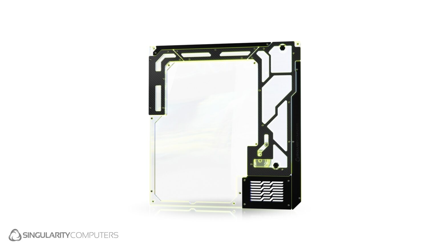 Spectre 4 Carbon Dual Loop Side Panel - Singularity Computers